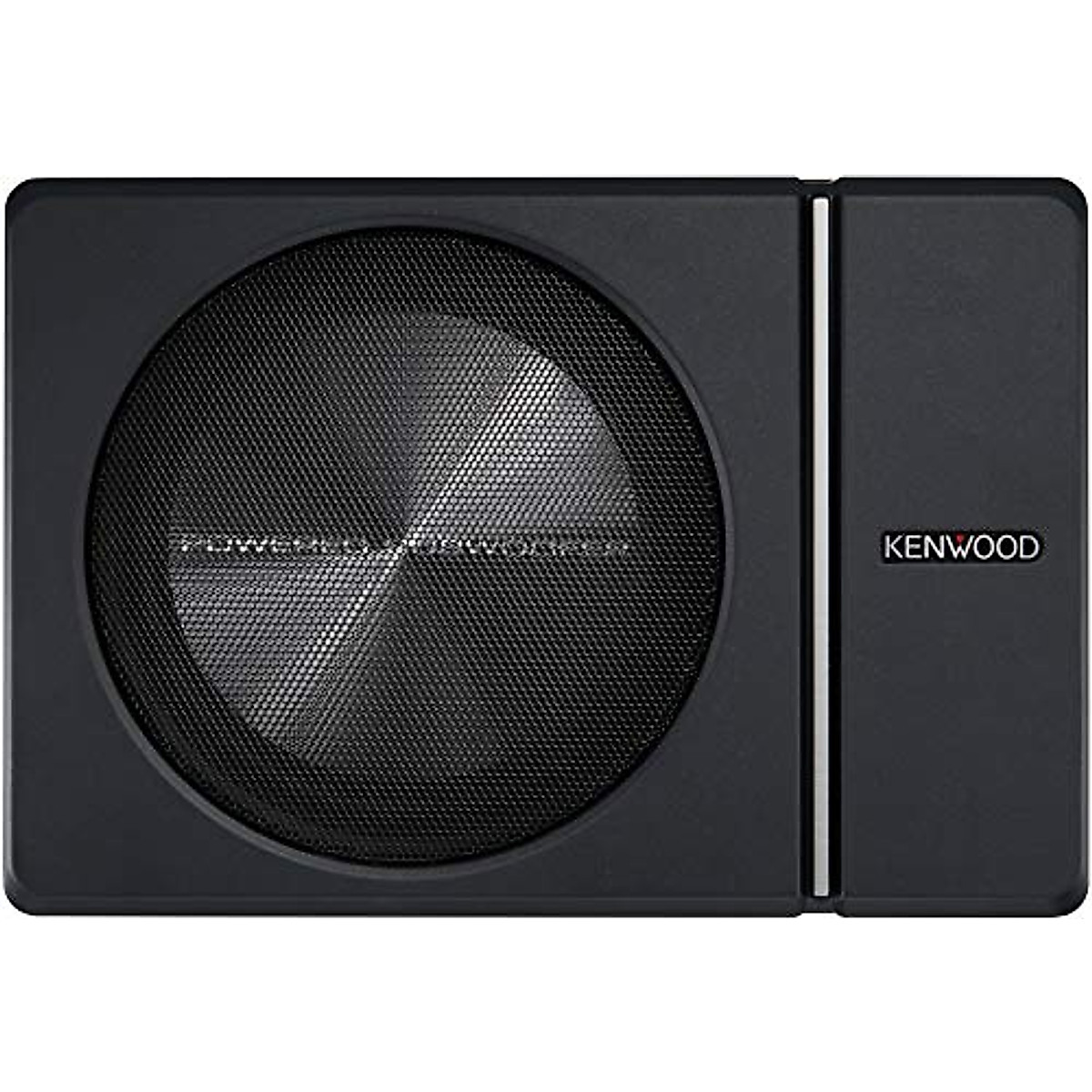 Kenwood KSC-PSW8 250W Max (150W RMS) Single 8" Under Seat Powered Subwoofer Enclosure W/Remote Control