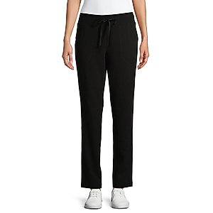 Athletic Work Women's Core Knit Pants (XL, Black), 16-18