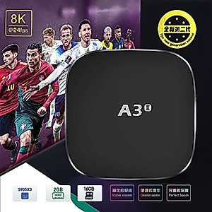 A3 Ⅱ 2023 New Upgrade 全新二代 IP-TV Amlogic S905x3 Chip Android 9.0 Box 4K Extreme Visual Feasts Chinese HDMI TV