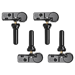 CDWTPS TPMS Sensor,GM 315Mhz Tire Pressure Monitoring Sensor Compatible for Chevy Silverado GMC Cadillac Buick Pontiac Saturn Hummber Saab Replace#13598771 13598772 13586335 13581558 4 Pack