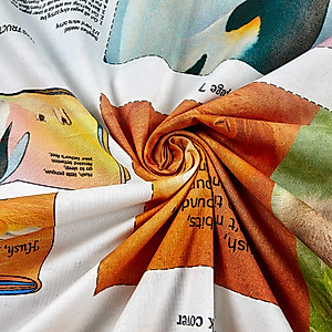 Elizabeth's Studio Hush Little Ones 36" Cloth Book Panel Multi, Fabric by the Yard