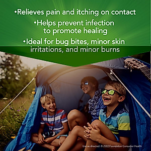 Campho Phenique Maximum Strength Antiseptic Liquid, Pain Relief and Anti-Itch Treatment, Provides Instant Relief From Bug Bites, Minor Cuts and Skin Irritations, 0.75 Oz