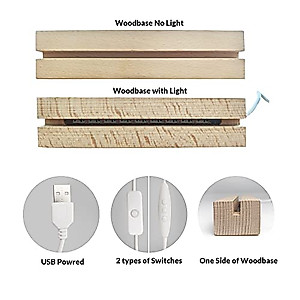 Wucidici Custom Picture Music Plaque with QR Code, Customized Acrylic Glass Art Song Album Cover with Photo, Personalized Night Light Gift for Couple Birthday