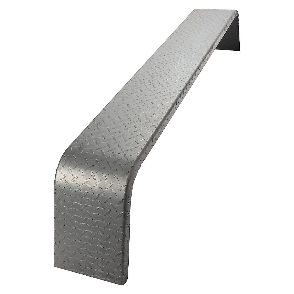 JMTAAT Heavy Duty Unpainted Steel Diamond Fenders Tread Plate Tandem Axle Trailer 10-1/4"x72-7/8"x13" | (2 Fenders)