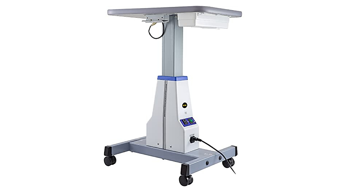 VEVOR Motorized Medical Cart - Adjustable Optical Table