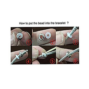 ARTCHARM .Sold 925 Sterling Silver Rubber Charm Stopper Spacer Bead for Charm Bracelets