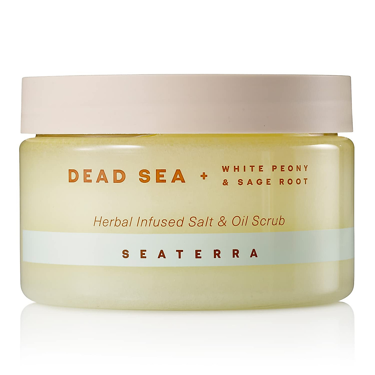 SEATERRA Body Scrub - Exfoliating Body Scrub Enriched with Dead Sea Salt and Antioxidant Oils, Natural Ingredients, Vegan friendly, 400 gr. / 14 oz.