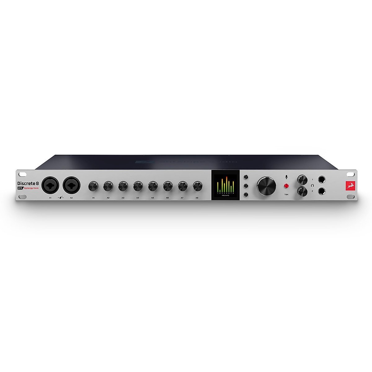 Antelope Audio Discrete 8 Pro Synergy Core Desktop 26x32 Audio Interface - Thunderbolt 3 & USB 2.0 Channel Microphone Preamp Recording, Streaming Studio Audio Interface w/Onboard Real-Time Effects