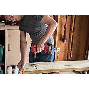 POWERWORKS 20V Li-Ion Brushless Impact Driver Drill Set with 20V 1.5Ah Battery 0.5Ah Charger Pack