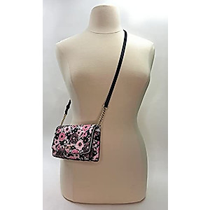 Kate Spade Staci small flap crossbody bag (Pink multi)