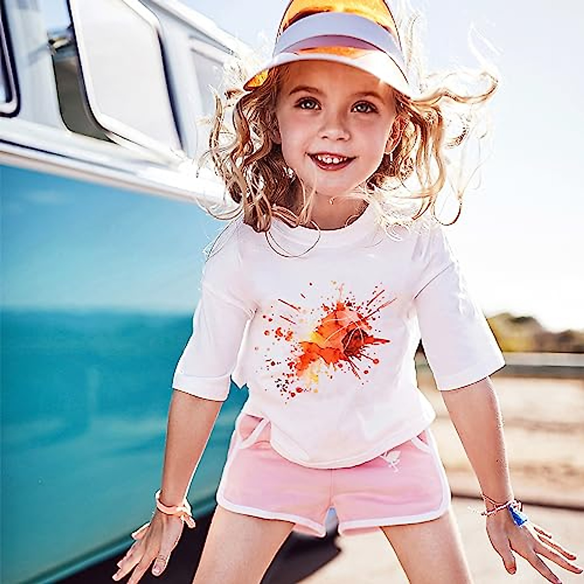 Watercolor Heat Transfer Vinyl,12" x 10",Ink Pattern Iron-on Vinyl Tie Dye Print HTV Rolls Bundle for T-Shirts Clothes Fabric,Heat Press Vinyl DIY Supplies