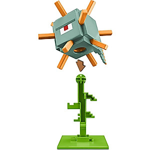 Mattel Minecraft Aquatic Defenders Figure Pack with 8 Action Figures, Authentic Video-Game Characters, Collectible Set, 3.25-inch Scale