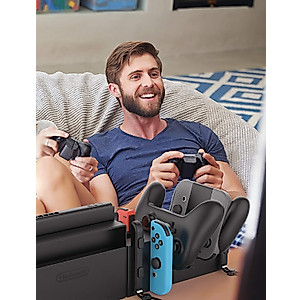 Bestand Switch Charging Dock Station 4 in 1 for Nintendo Switch Joy-Con Controllers & Nintendo Switch Pro Controller