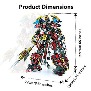 Microworld 3D Metal Model Kits, Lyu Bu 3D Metal Puzzle Mechanical Soldier Figure Warrior, Challenge Metal Earth Model Kits Jigsaw Brain Teaser DIY Art Craft Puzzles for Adults Men Boys