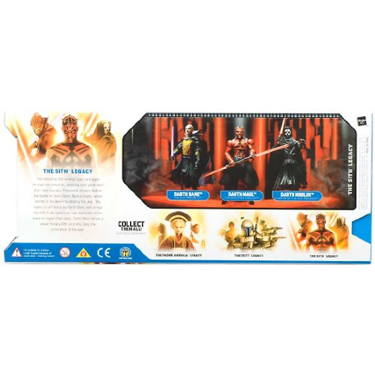 Star Wars 3.75 Inch Scale Clone Wars Evolutions Pack - The Sith Legacy PK