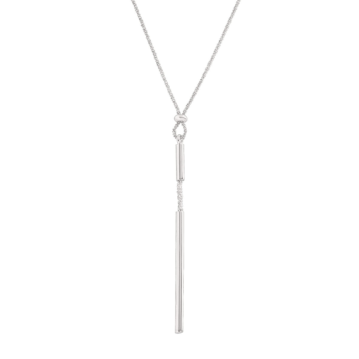 Silpada 'Water's Edge' Lariat Necklace in Sterling Silver, 16" + 2"