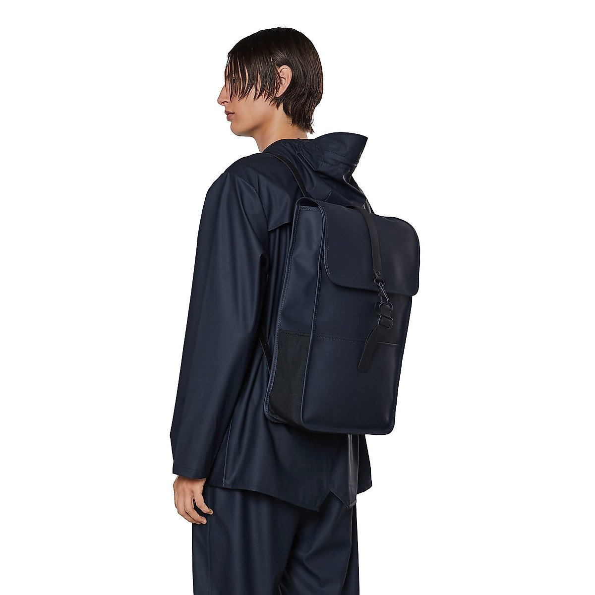Rains Backpack Backpack, Adults Unisex, 47 Navy (Blue), One Size