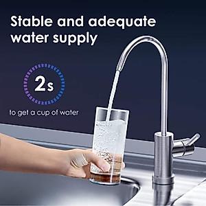 Waterdrop 10UB Under Sink Water Filter System with Remineralization Replacement Filter, NSF/ANSI 42 Certified, 8000 Gallons, USA Tech