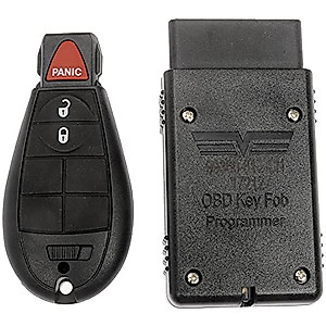 Dorman 99360 Keyless Entry Remote 3 Button Compatible with Select Chrysler / Dodge / Ram Models (OE FIX)
