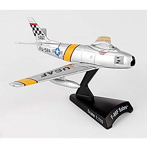 Daron Worldwide Trading Stamp F-86 Sabre Mig Mad Marine Jet
