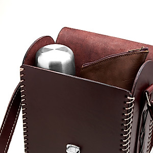 BALIBETOV Complete Yerba Mate Kit - Handmade Matera Bag, Mate Gourd, Thermos, Yerba Container, Bombilla and Cleaning Brush Included - Premium Argentine Mate Set