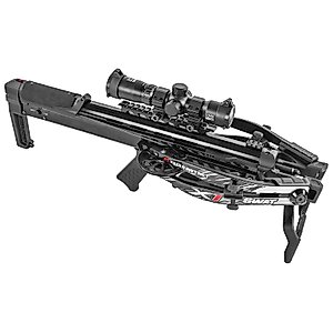 Killer Instinct SWAT X1 Pro Package. The SWAT X1 Using The Speedring Scope is The Most Formidable Crossbow for Sale on The Market Today! Includes Quiver, Bolts, Scope, Foregrip, and Field Points