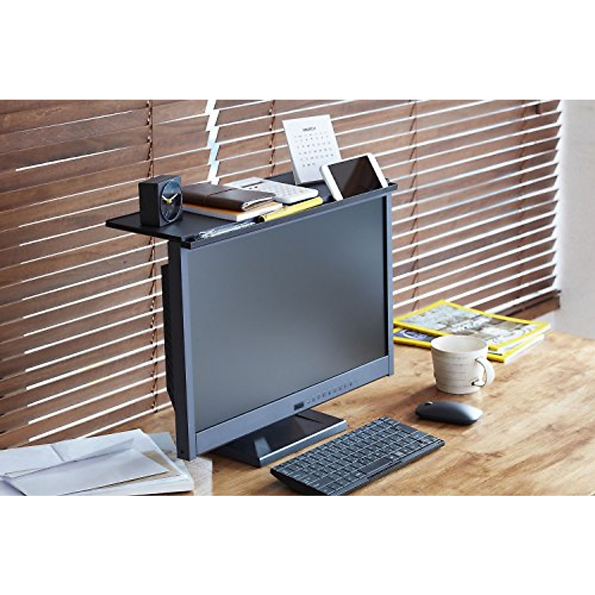 King Jim DB-500 Shelf, Display Board, Black, Width: 19.7 inches (50 cm)