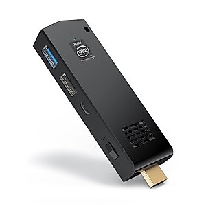 OUVISLITE Mini PC, Mini PC Stick 8GB RAM 128G ROM Atom X5-Z8350 Mini Computer Stick Win 10 Pro PC Stick 4K HDMI 2.4G / 5G WiFi Bluetooth 4.2 Auto Power On Business Office Home Theater