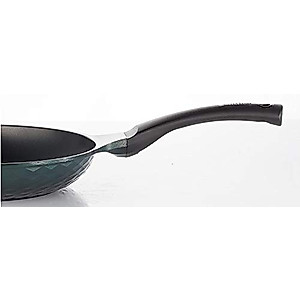 Queensense Premium Titanium 5-Coated Non-Stick Frying Pan Wok 30cm