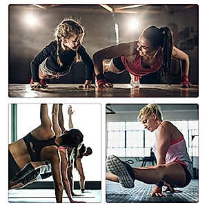 Thick Gymnastics Exercise Mat, 4'x6'x2"Extra Thick High Density Anti-Tear Folding Tumbling Mats Gymnastics for Home, Gym Mat for MMA, Stretching Yoga Cheerleading Martial Arts (Pink)