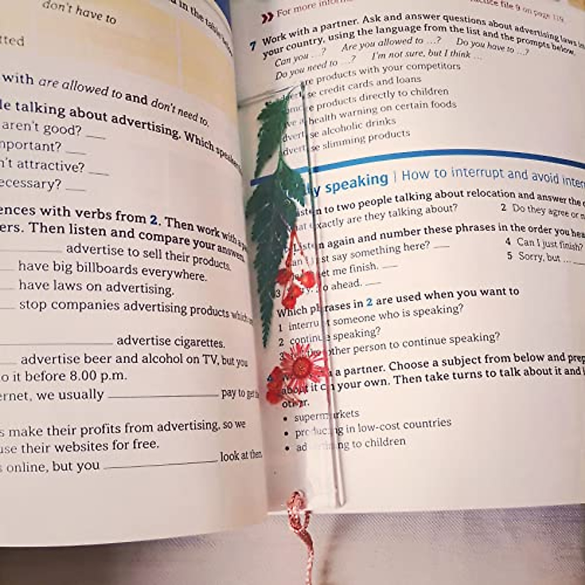 2 Set of Bookmark with Tassel Silicone Resin Mold Rectangle Leaves Texture Flower Shaped Epoxy Silicone Casting Molds Bookmark for Reading Book 10 Styles,3D DIY Making Handmade Decor Crafts