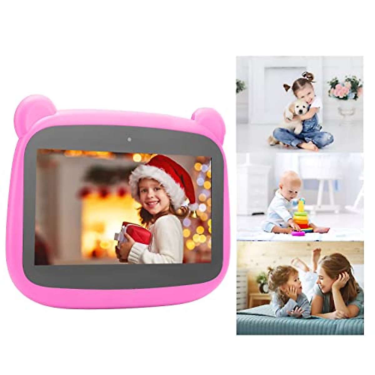 7 Inch Kids Tablet, for Android 10 Tablet 32GB MTK6592 Octa Core Tablets PC, Rear 5MP Camera, Dual Band WiFi Tableta Support Gravity Sensing, Big Battery Life (US)