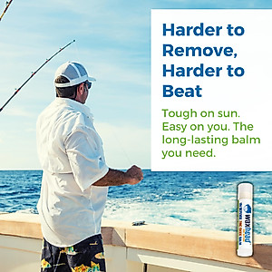 Waxhead Lip Sunscreen with Zinc Oxide Lip Balm SPF 20 Zinc Oxide Sunscreen Chapstick Sunblock for Lips, Reef Safe Waterproof Non-Nano Biodegradable Protection with Lanolin, Shea Butter (Mint 4 Pack)