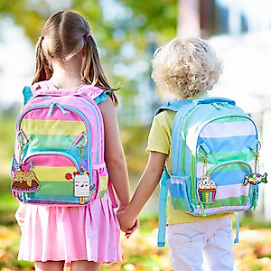 MTLEE 10 Sets Arts and Crafts for Kids Ages 8-12 5D Diamond Painting Keychain Kits Gem Art Kits for Girls Crafts Gem Painting Kits Diamond Art Gift Idea for Age 4, 5, 6, 7, 8, 9, 10-12 (Sweets)