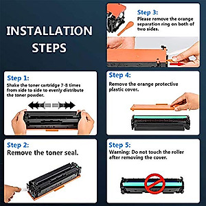 Eyouinc Compatible Toner Cartridges Replacement for Brother TN436 TN-436 TN433 TN-433 Toners use for Brother HL-L8360CDW HL-L9310CDW MFC-L8900CDW MFC-L9570CDW Printer (2xBK/C/M/Y, 5-Pack)