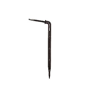 tusrai 0.5GPH 25pcs Greenhouse Drip Irrigation System Bend Arrow Drip Stick 6" Long Angle Arrow Dripper