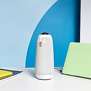 Meeting Owl Pro - 360-Degree, 1080p HD Smart Video Conference Camera, Microphone, and Speaker (Automatic Speaker Focus & Smart Zooming and Noise Equalizing)