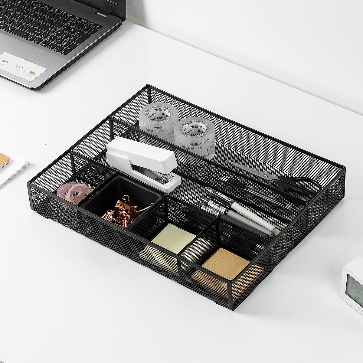 Amazon Basics Mesh Desk Drawer Office Organizer