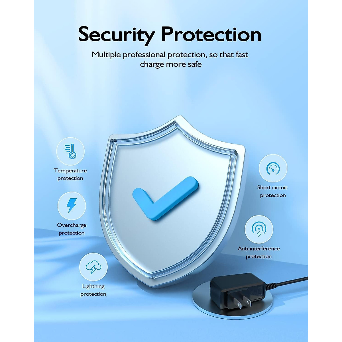 Fast Charging 6 Feet 3-Prong AC 120V Extra Long Cable Power Cord Charger Compatible with Segway Max Ninebot P65 G2 P65A P65E P65U P100 G30 G30P 46.8V 12Ah Li-ion Battery Electric Scooter AA.00.0012.38