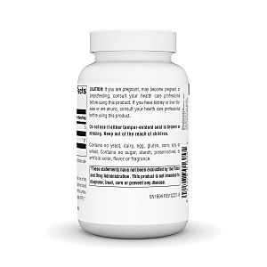 Source Naturals Glycine 500 mg Amino Acid Dietary Supplement - 100 Capsules