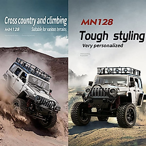 Ottima Mini Truck All Terrain RC Car, 1/12 AWD 2.4G RC Electric Off-Road Climbing Car Vehicle Model for Boys Kids and Adults