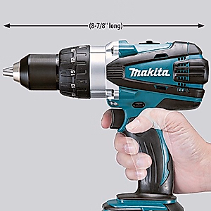 Makita XPH03Z 18V LXT Lithium-Ion Cordless 1/2" Hammer Driver-Drill, Tool Only