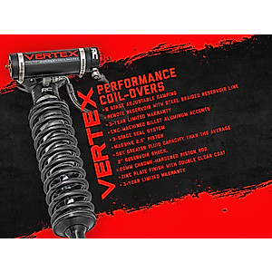 Rough Country 6" Vertex Adjustable Coilovers for 2007-2021 Tundra - 689013