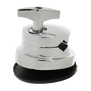 Baosity 3 Pcs Drum Holder Base Plate Rack Clamp Tom Drum Mount Bracket for Tom Drum Musical Instrument Accessory