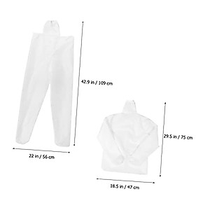 Yardwe 1 Set Dry Clothes Bag Laundry Drying Bag Clothing Dryers Winter Clothes Dryer Garment Drying Bag Trousers Dryer Bags Pants Drying Pouches Air Dry Polyester Travel White Supplies