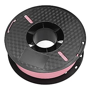 PLA Filament, 1kg 3D Printer Consumable Bubble Free Smokeless for Printing(Pink)