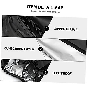 CLISPEED 3 Sets Heater Cover Gas Heater Outdoor Gas Heater Portable Heater Gas Heater Cover Garden Heater Sleeves Garden Heater Cover Cover for Garden Portable Heater Cover Heater Protector