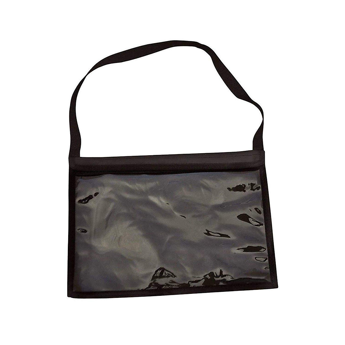 Universal Rear Test Drive Demo Car Dealer License Plate Tag Bag Bumper Vinyl Mount Mounting Adapter Holder Bracket with Hanging Straps, Stitched for Vehicle Auto Car Truck Van SUV Trailer