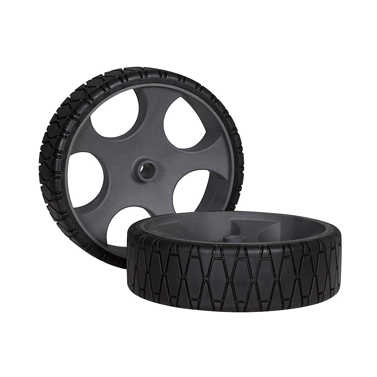 Wilderness Systems 12" No-Flat Wheels, Pair - for Heavy Duty Kayak Cart, Black