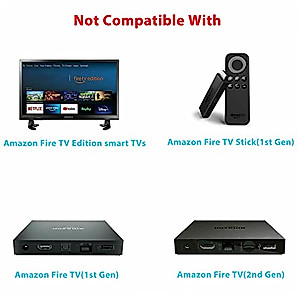 Replacement Voice Remote Control 3rd Gen Fit for Amazon Fire TV Stick (4K, Lite), Fire TV Stick (2nd,3rd Gen), Fire TV Cube (1st, 2nd Gen), Fire TV (3rd Gen)